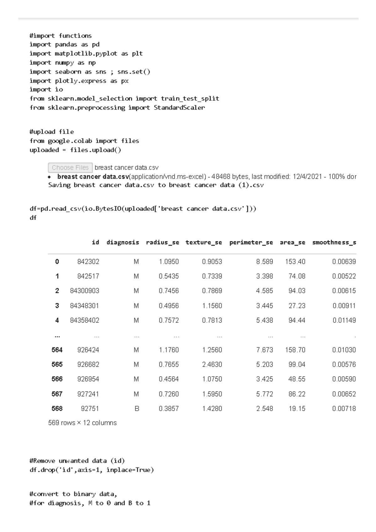 Colaboratory for Extended Assigment Q2 - #import functions import pandas as pd import matplotlib ...