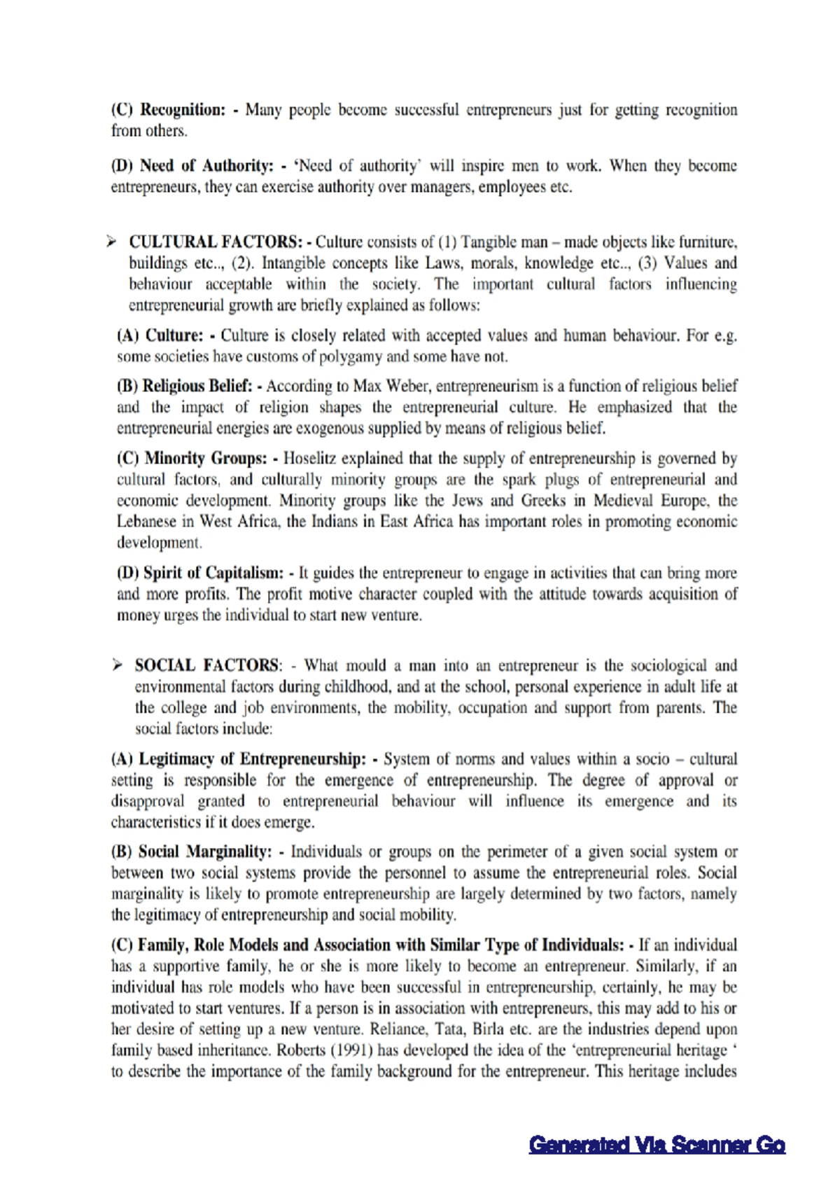 Scanner Go 1655279234369 - Ba /BBA/BCom calicut university - Generated ...