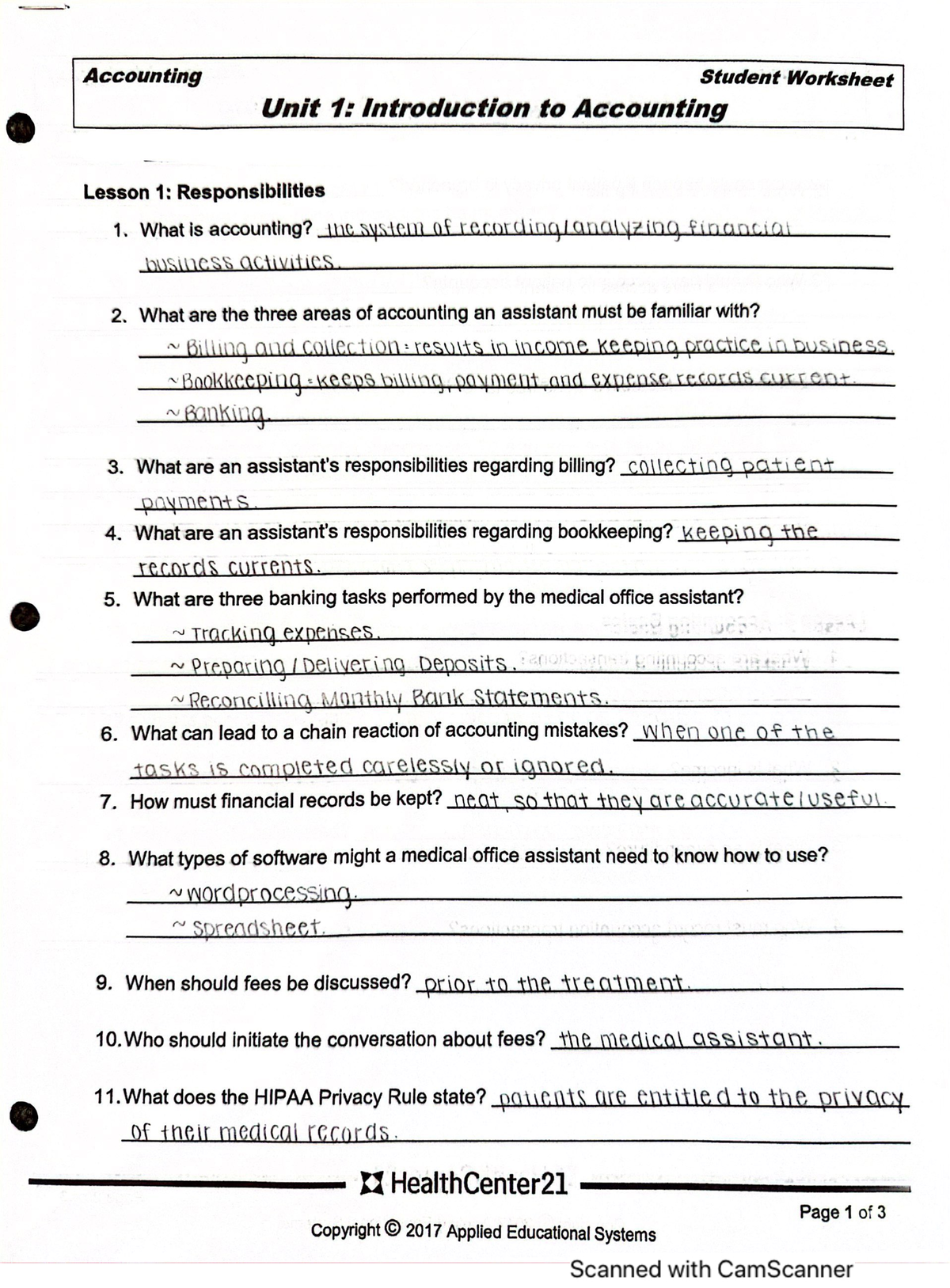 Intro to Accounting Notes - Studocu