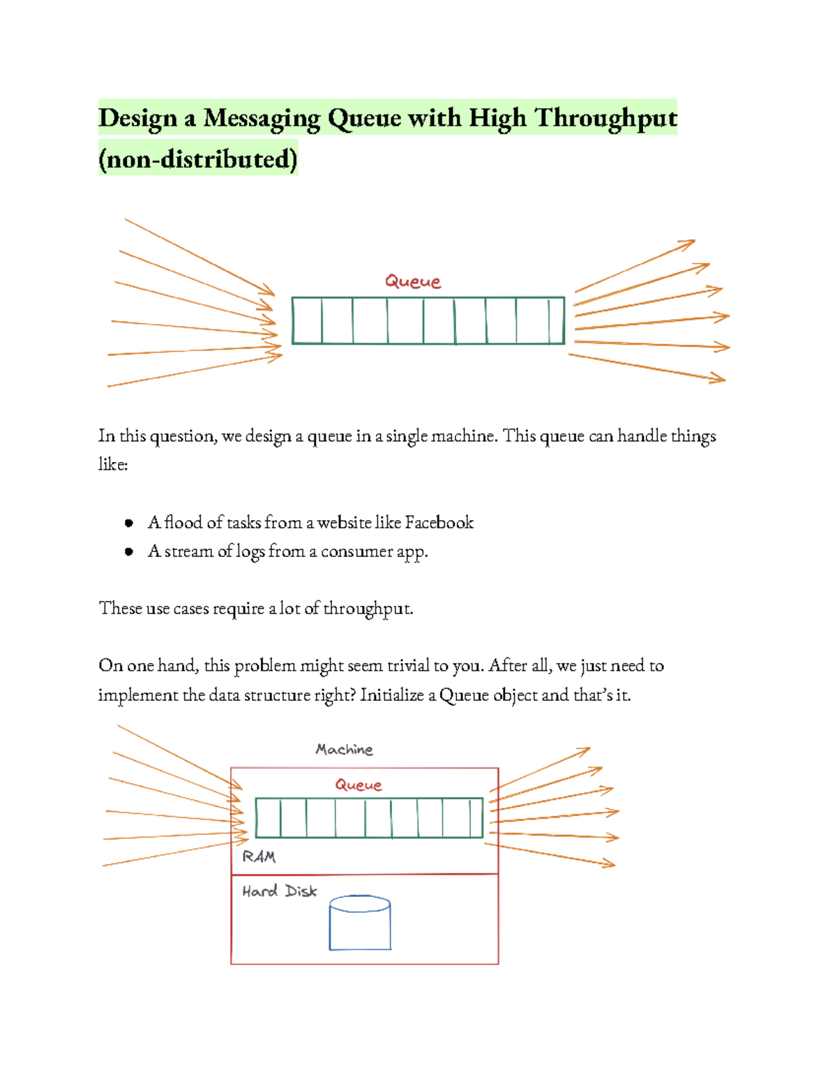 System Design Handbook part3 - Design a Messaging Queue with High ...