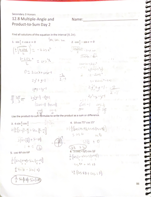 PC 12.1 Day 2 Lesson The Law of Sines - Pre-Calculus Name ...