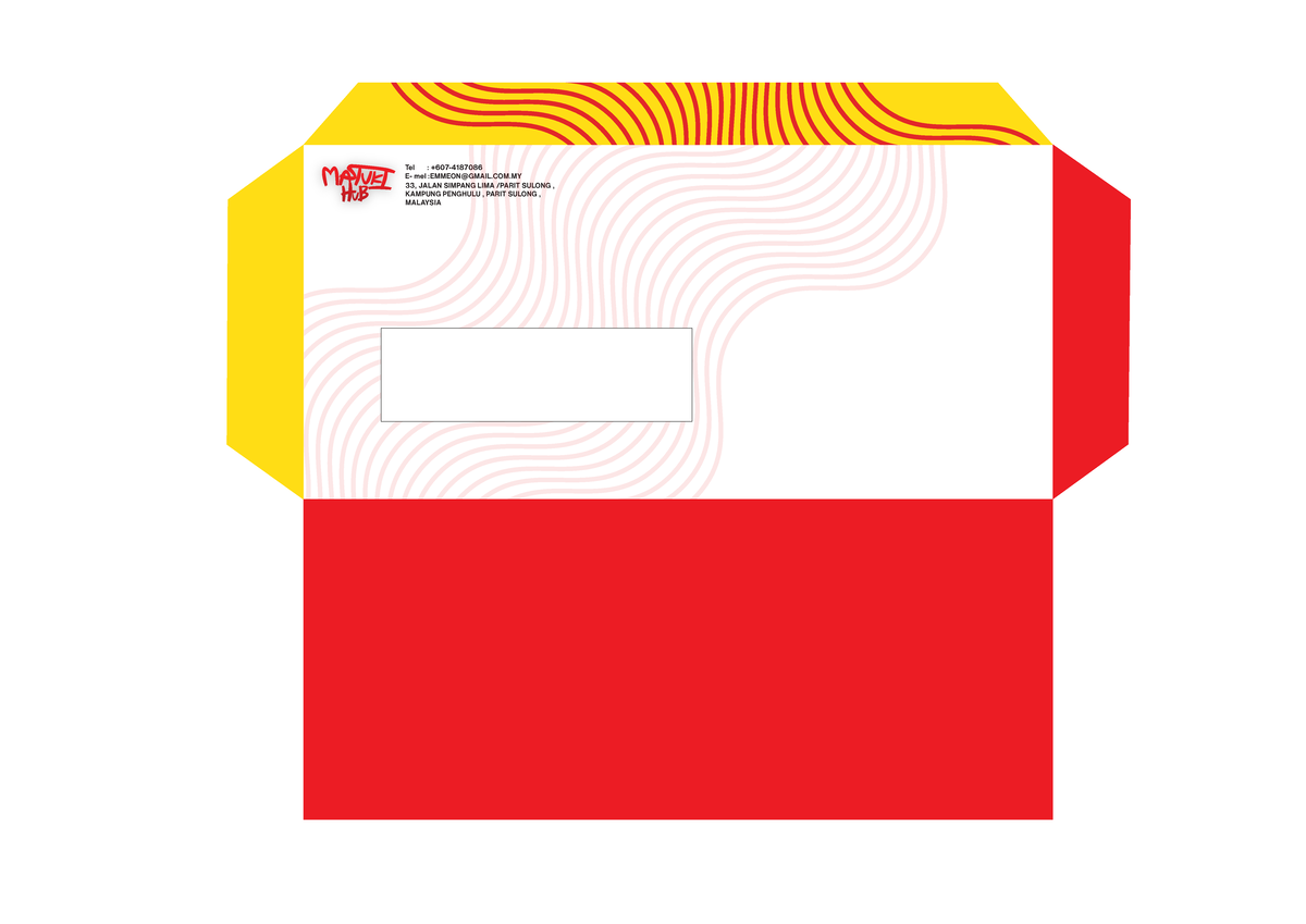 Envelope f - Final - computer graphic design - Tel : +607- E- mel ...
