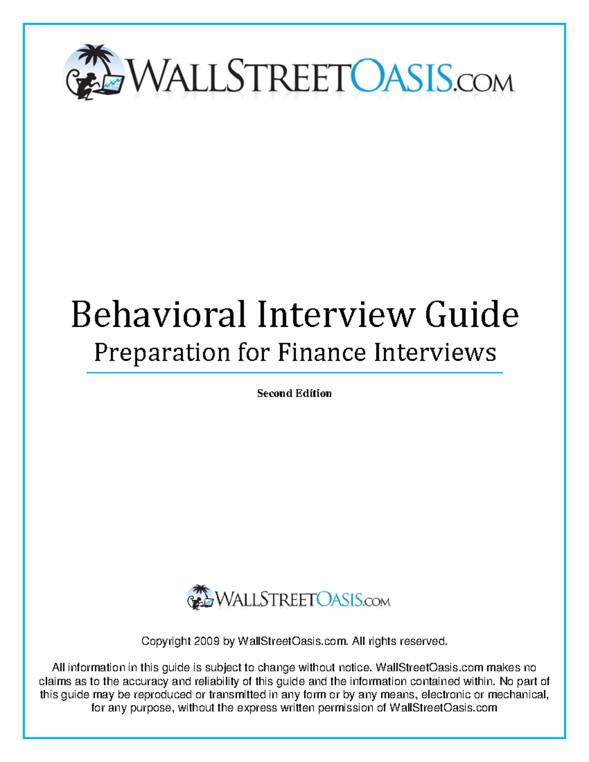 Behavioral Interview Guide - Behavioral Interview Guide Preparation for ...