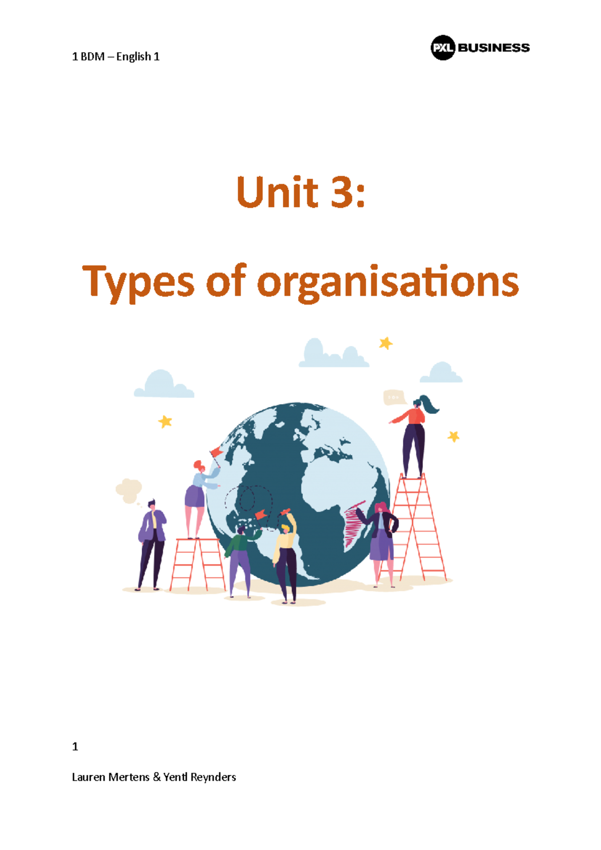 Unit 3 Types of organisations - 2223 ST - Unit 3: Types of ...