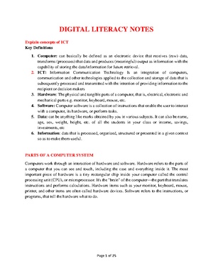 DL Level 6 new - DIGITAL LITERACY EXAM - d in the brackets. SECTION A ...