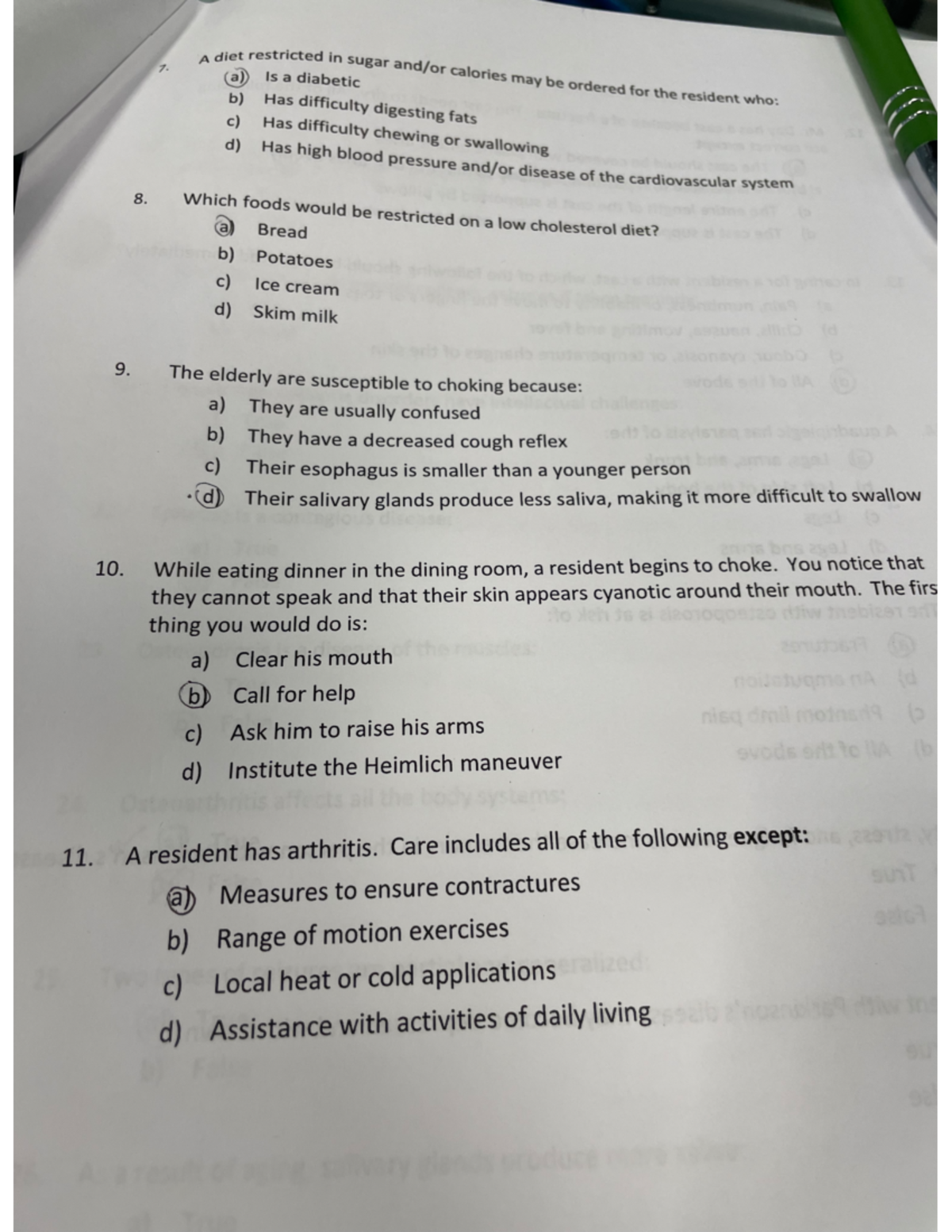 IMG-9253 - Health Conditions Exam with CORRECTED Answers. - NURS20009 ...