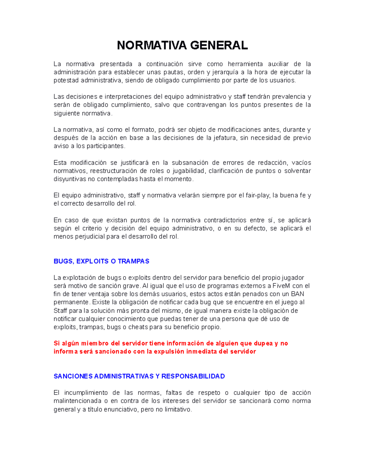 Normativa General - Es muy buen libro - NORMATIVA GENERAL La normativa ...