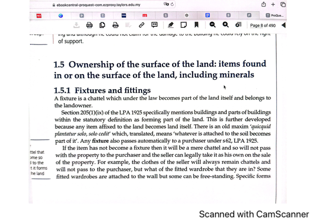 Martin Dixon Modern Land Law - Studocu