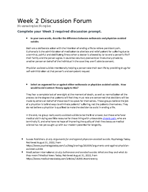 Week 1 Interactive Case Study Journal - Week 1: Interactive Case Study ...