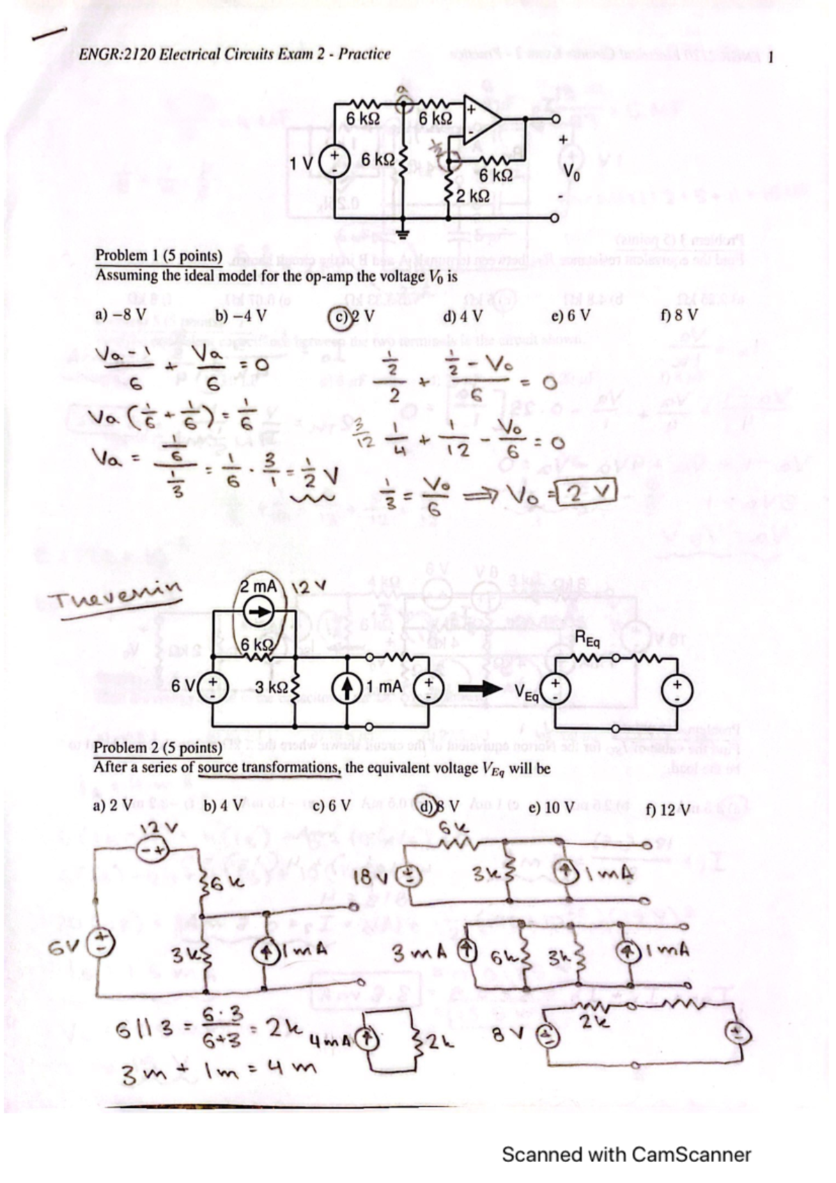 Practice exam 4 - ENGR21200001 - Studocu
