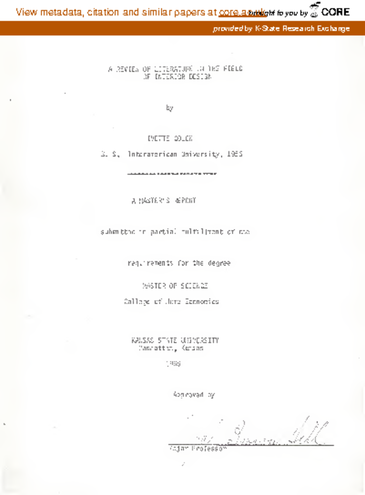 33362106 - None - A REVIEW OF LITERATURE IN THE FIELD OF INTERIOR ...