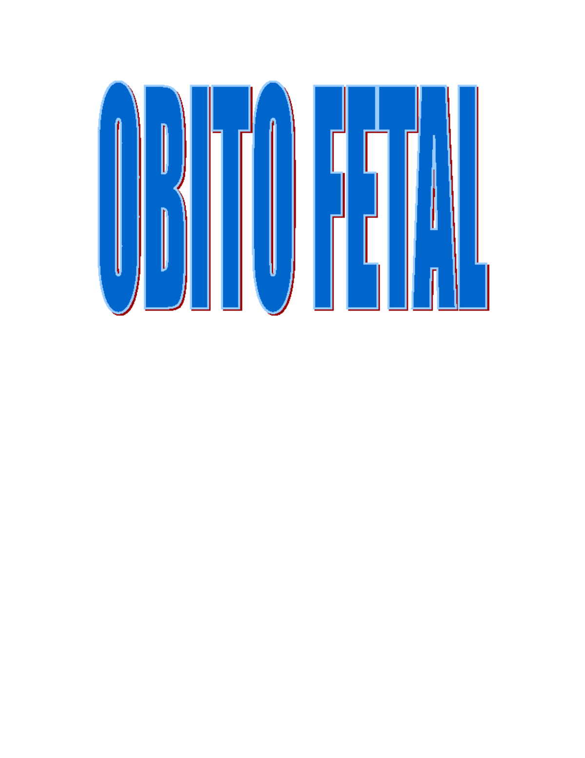 Óbito fetal ginecología - Capítulo 2. Marco Teórico DEFINICION. Según ...