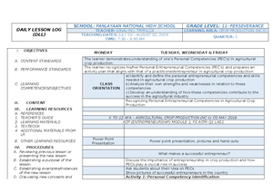 TOS CP 4TH - sample table of specification - Republic of the ...