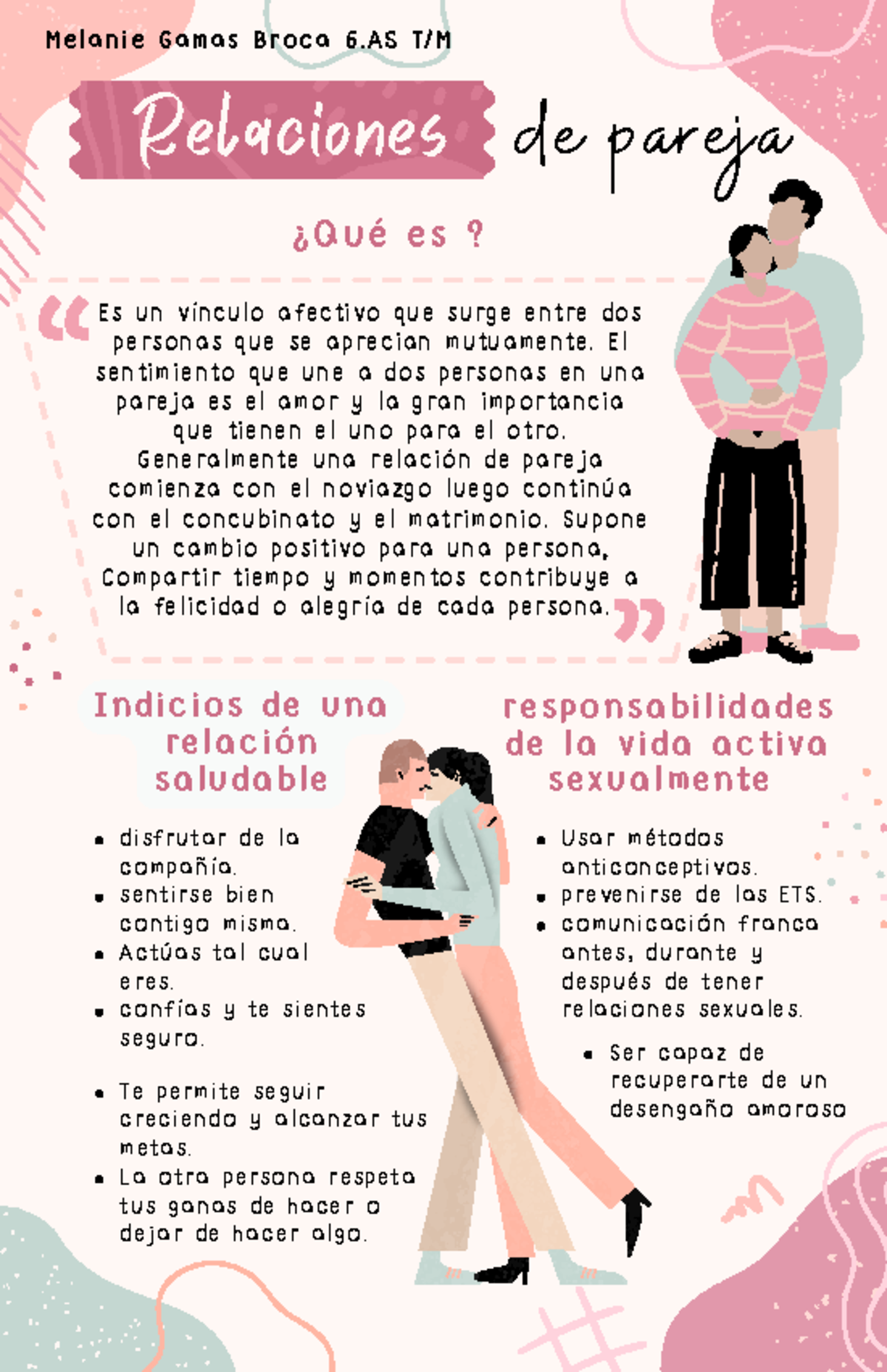 Relaciones de pareja - Relaciones ¿Qué es? de pareja Es un vínculo ...