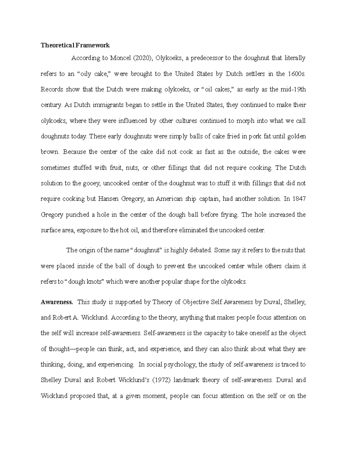 Theoretical Framework - Theoretical Framework According to Moncel (2020 ...