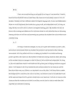 Task 1 - Task 1 Passed - 1 D090 Task 1 A. The three videos that I chose ...