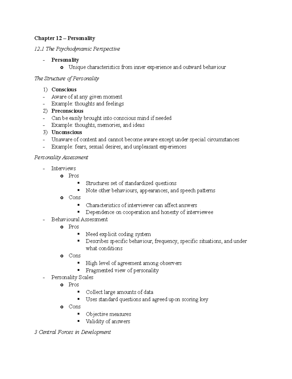 Chapter 12 - Summary Psychology Around Us 2nd edition - Chapter 12 ...