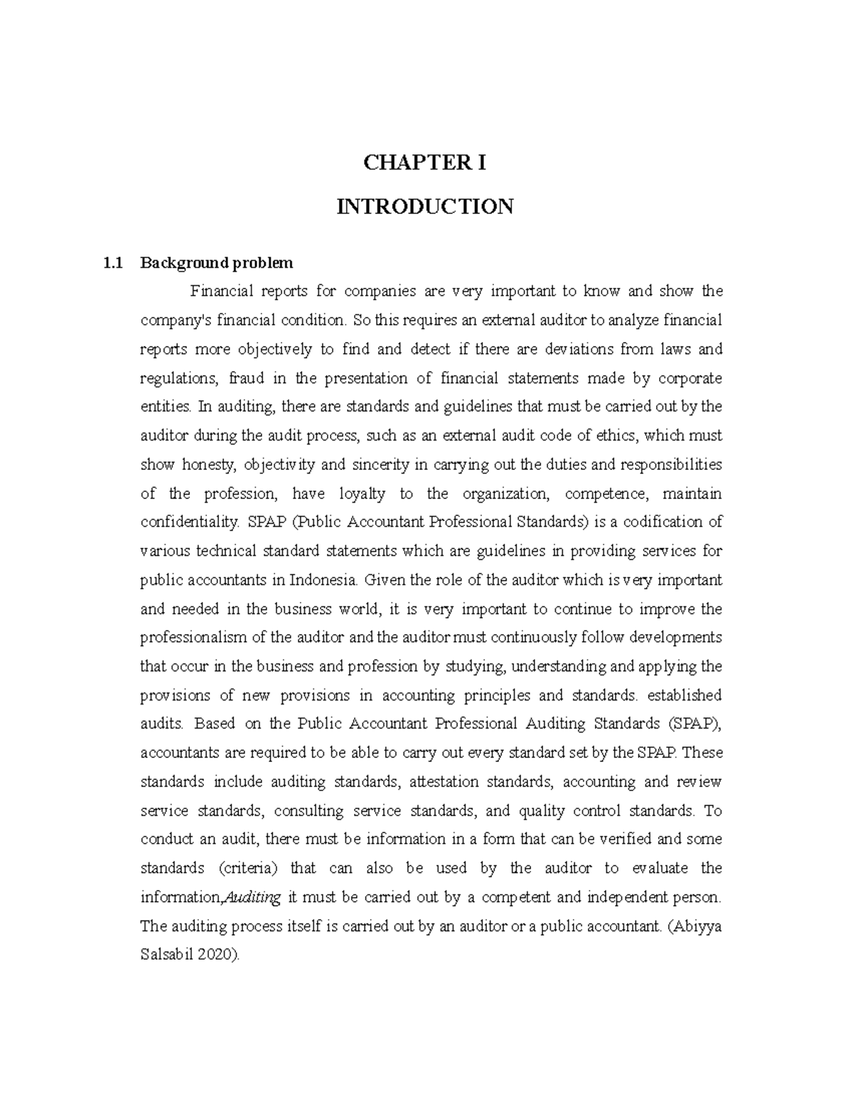 THE Effect OF Independence, Auditor Competence AND RED Flags ON THE ...