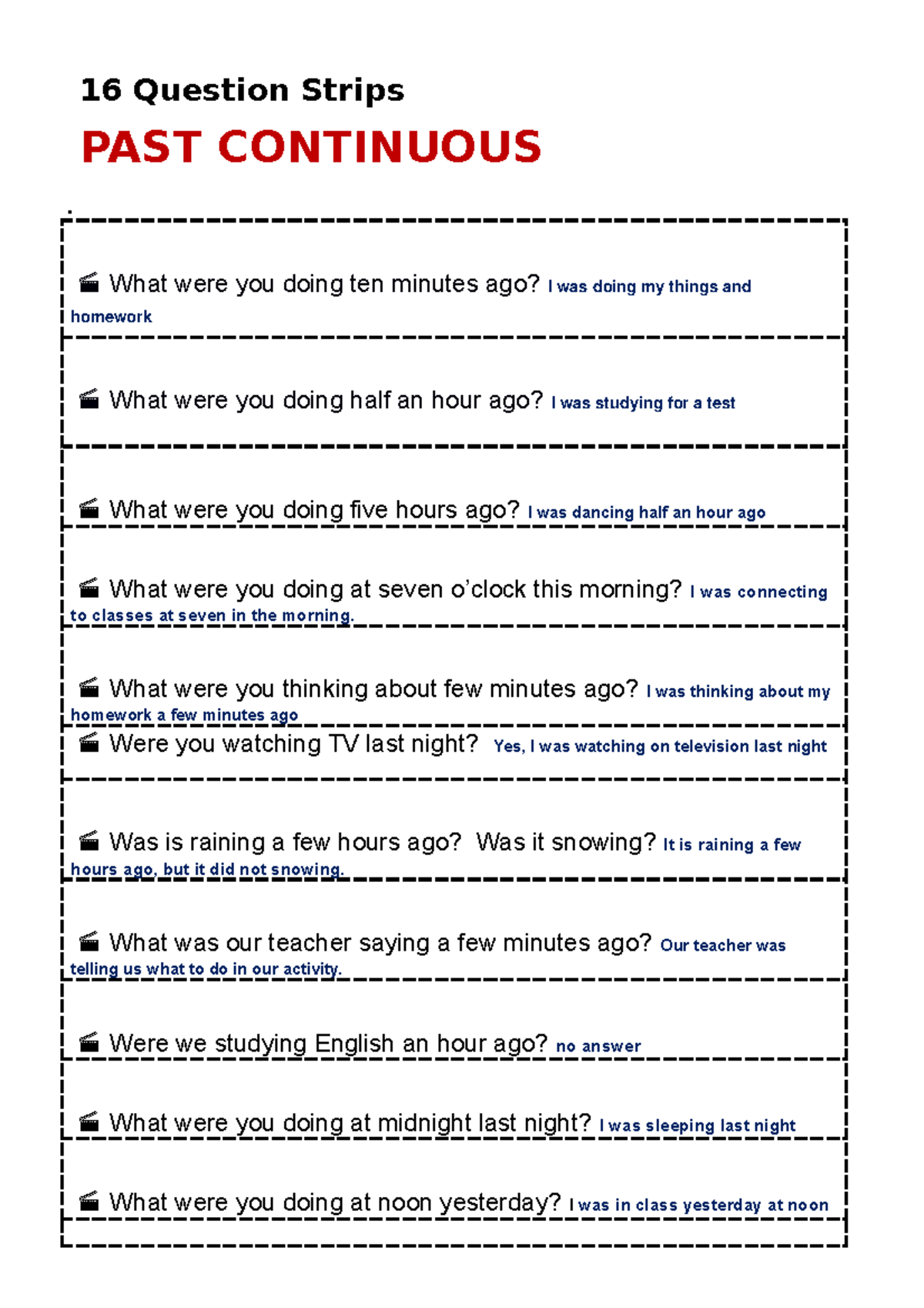3. Past Cont Prompts - Documentos para practicas ingles básico - 16 ...