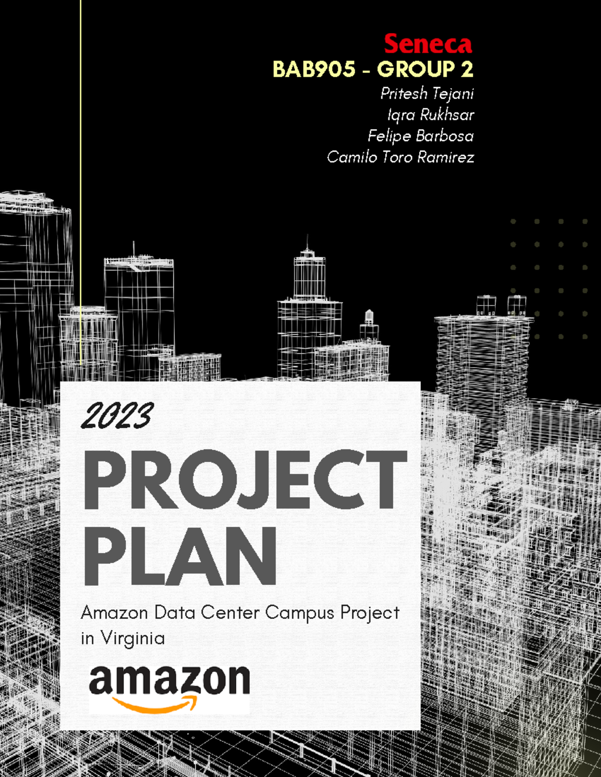 Project Plan - PROJECT PLAN Amazon Data Center Campus Project in ...