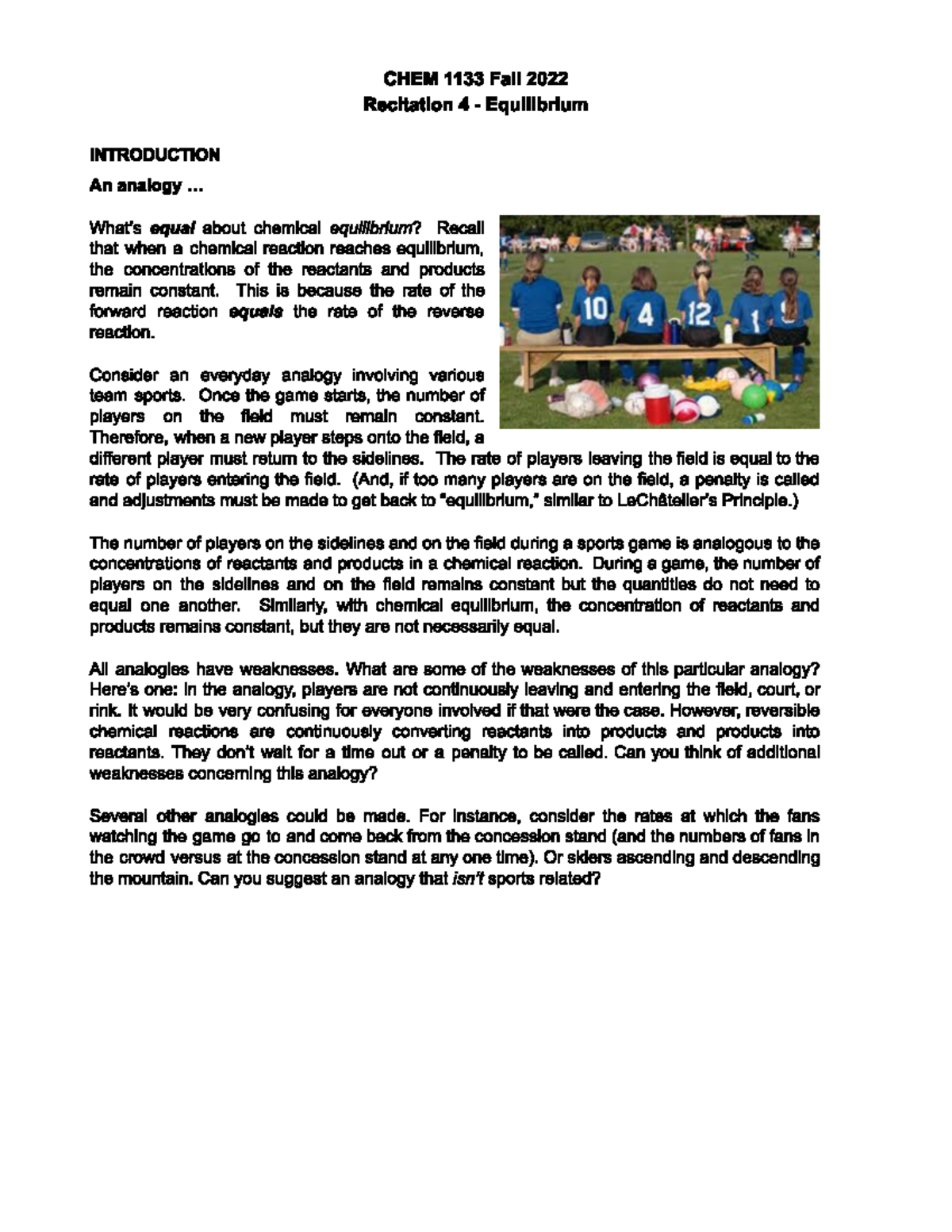 Recitation 4: Equilibrium - / EE?- 4 =. Ei- 8 ' = t ' a 8 [¥f = 2 ...