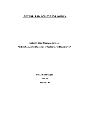 Sol Unit 1-3, gvvbB.a(hons) political science global politics sem- iv ...