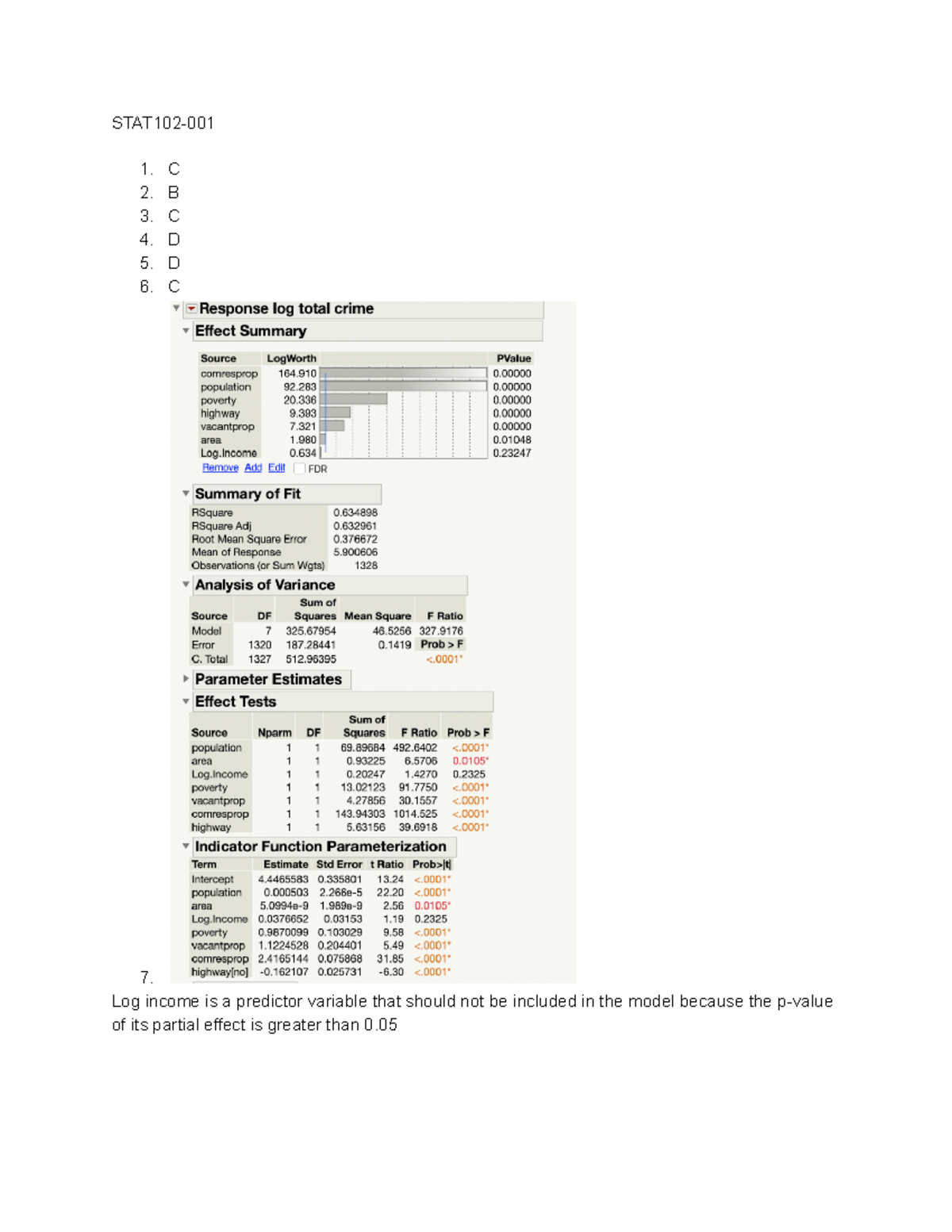 Hw7 - Stat 102 (Fall 2018) - Introductory Business Statistics Professor ...