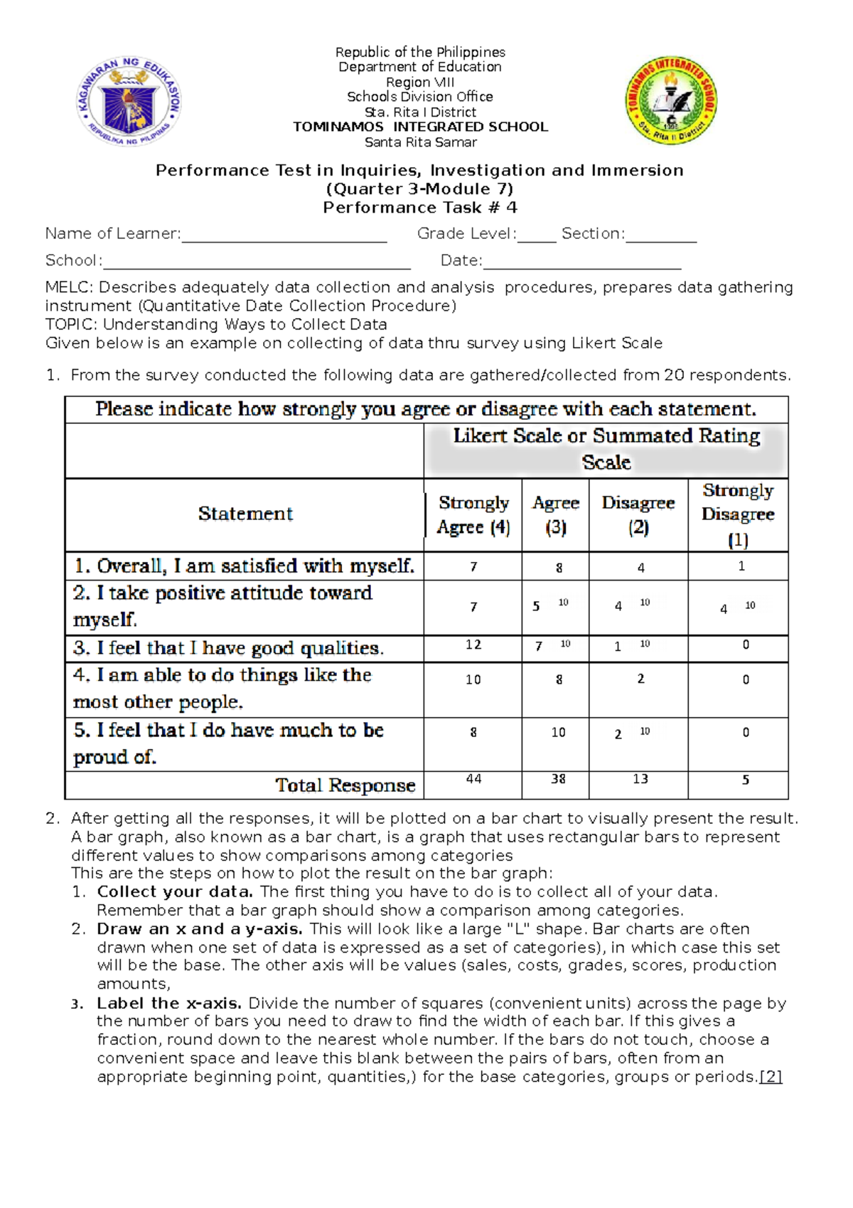 3I's quarter 3 Peta 4 revised - Republic of the Philippines Department ...