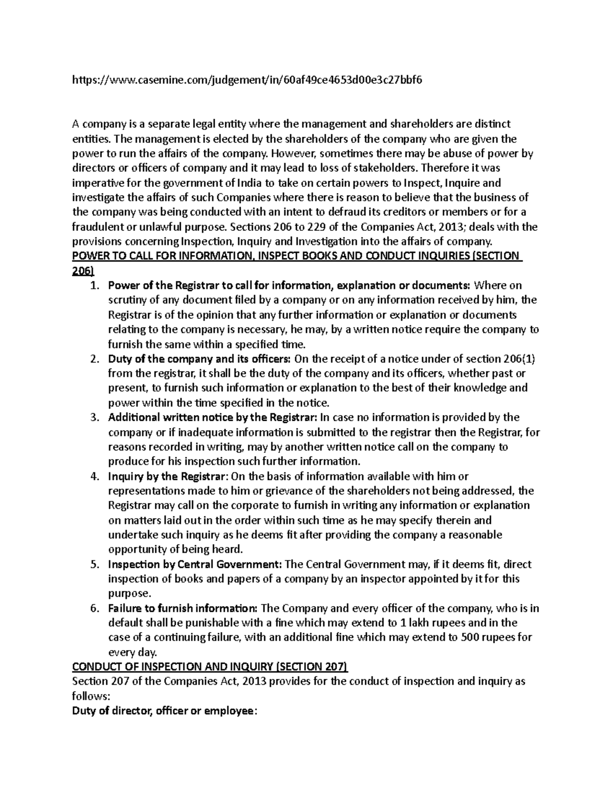 Llbsem 2colaw - casemine/judgement/in/60af49ce4653d00e3c27bbf A company ...