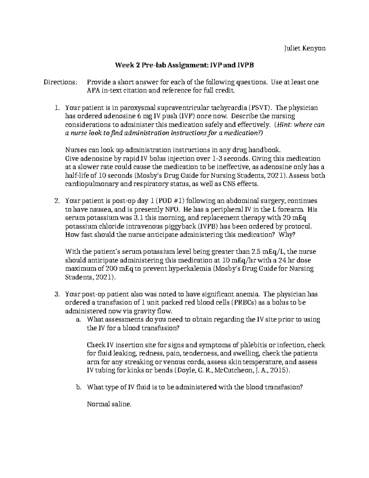 Week 2 Pre-lab Assignment - Juliet Kenyon Week 2 Pre-lab Assignment: IVP and IVPB Directions ...