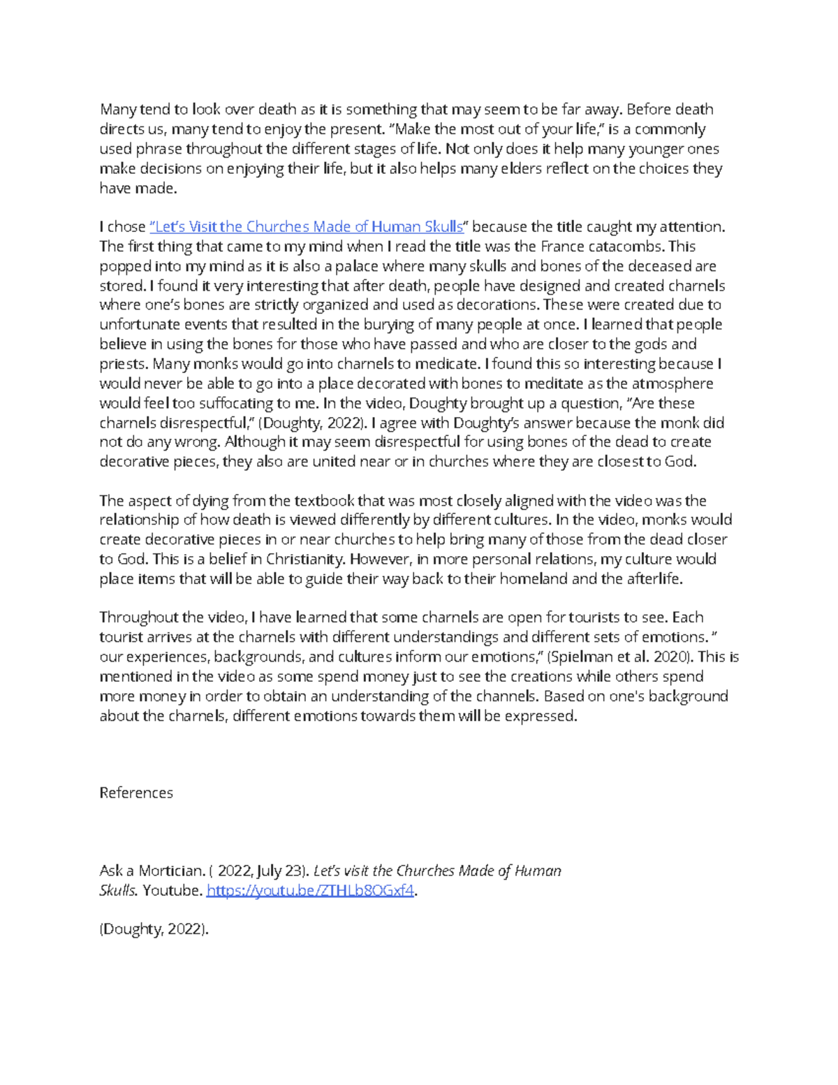 3.Discussion - Class assignment that led to a class discussion, very ...