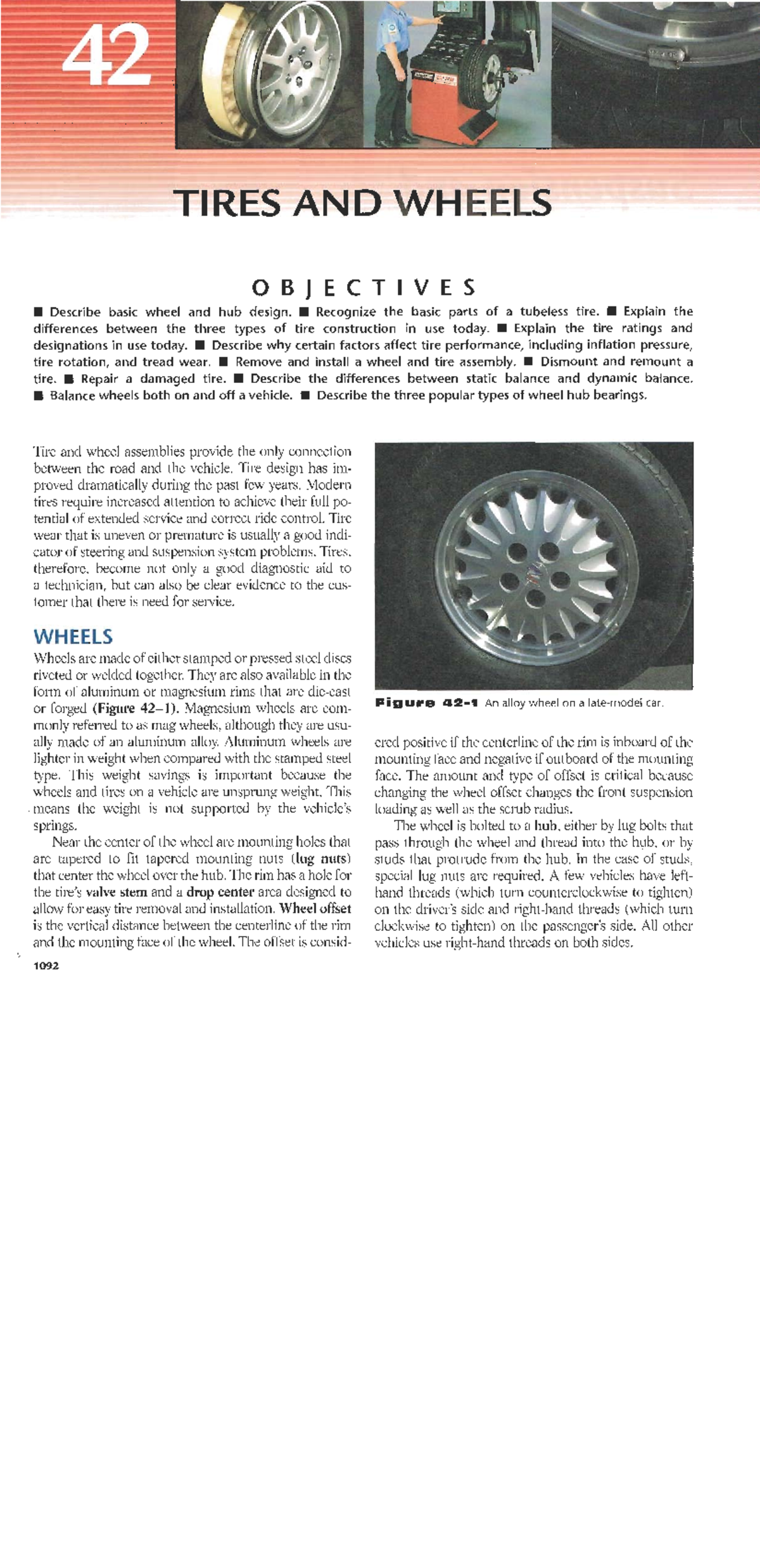 Chap42 Tire Wheel - ... - Mechanical engineering - Studocu