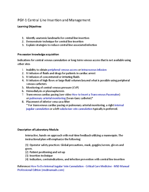 NG Tube Insertion Guide - 1 PGY-1 Nasogastric Tube Insertion Learning Objectives List ...