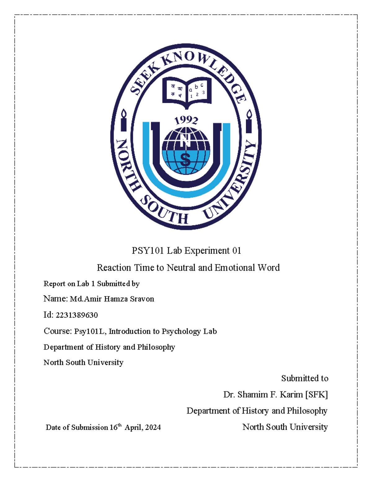 Psyl-exp-01 done - This is a psychological verbal experiment report ...