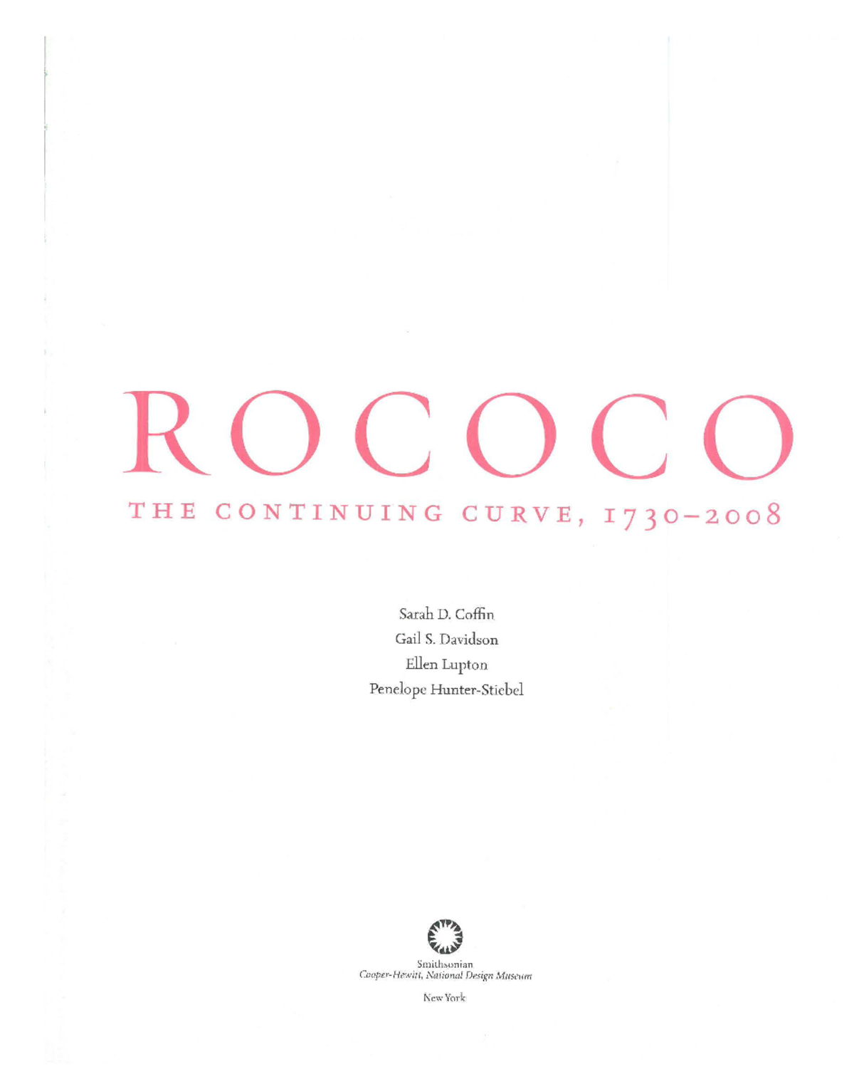 Was ist Rokoko? Beschreibung der Merkmale - THE CONTINUING CURVE, 1730