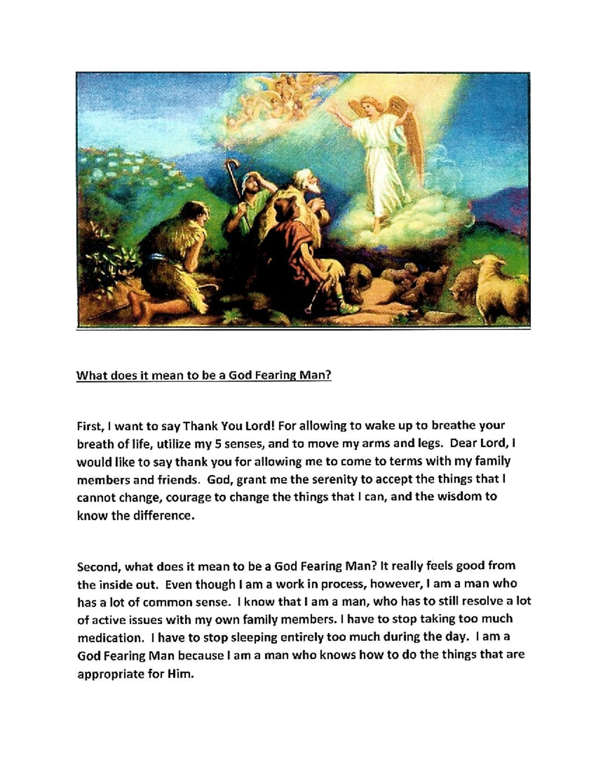 God Fearing Man-signed - REL 2350 - Studocu