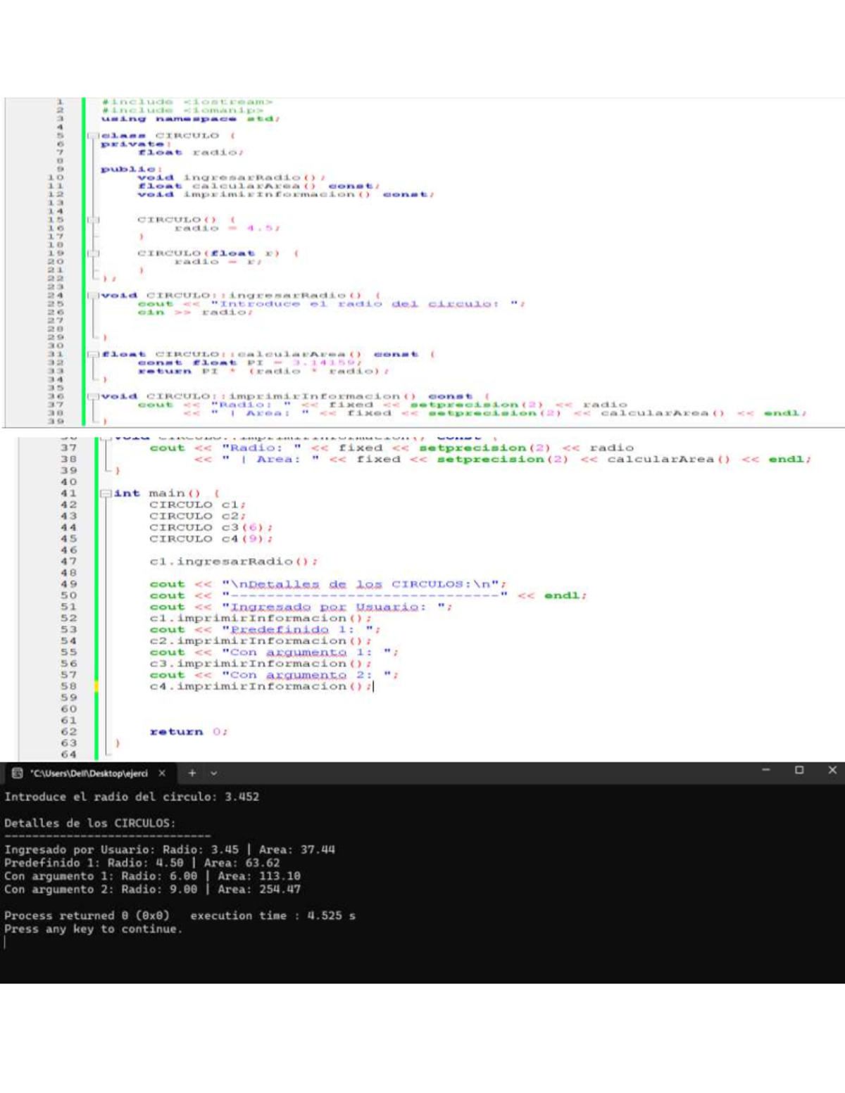 Tarea poo - Un programa que te puede ayudar - 1 #include ciostreamy a #include a using namepac ...