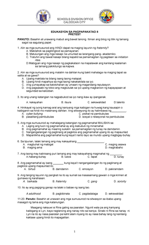 TLE Cookery Quarter 3 - teacher reference - TLE COOKERY QUARTER 3 QUIZ ...
