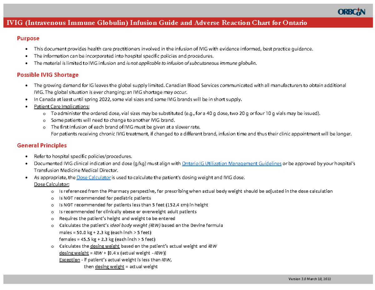 Ontario-Intravenous-Immune-Globulin-Infusion-Guide-and-Adverse-Reaction ...