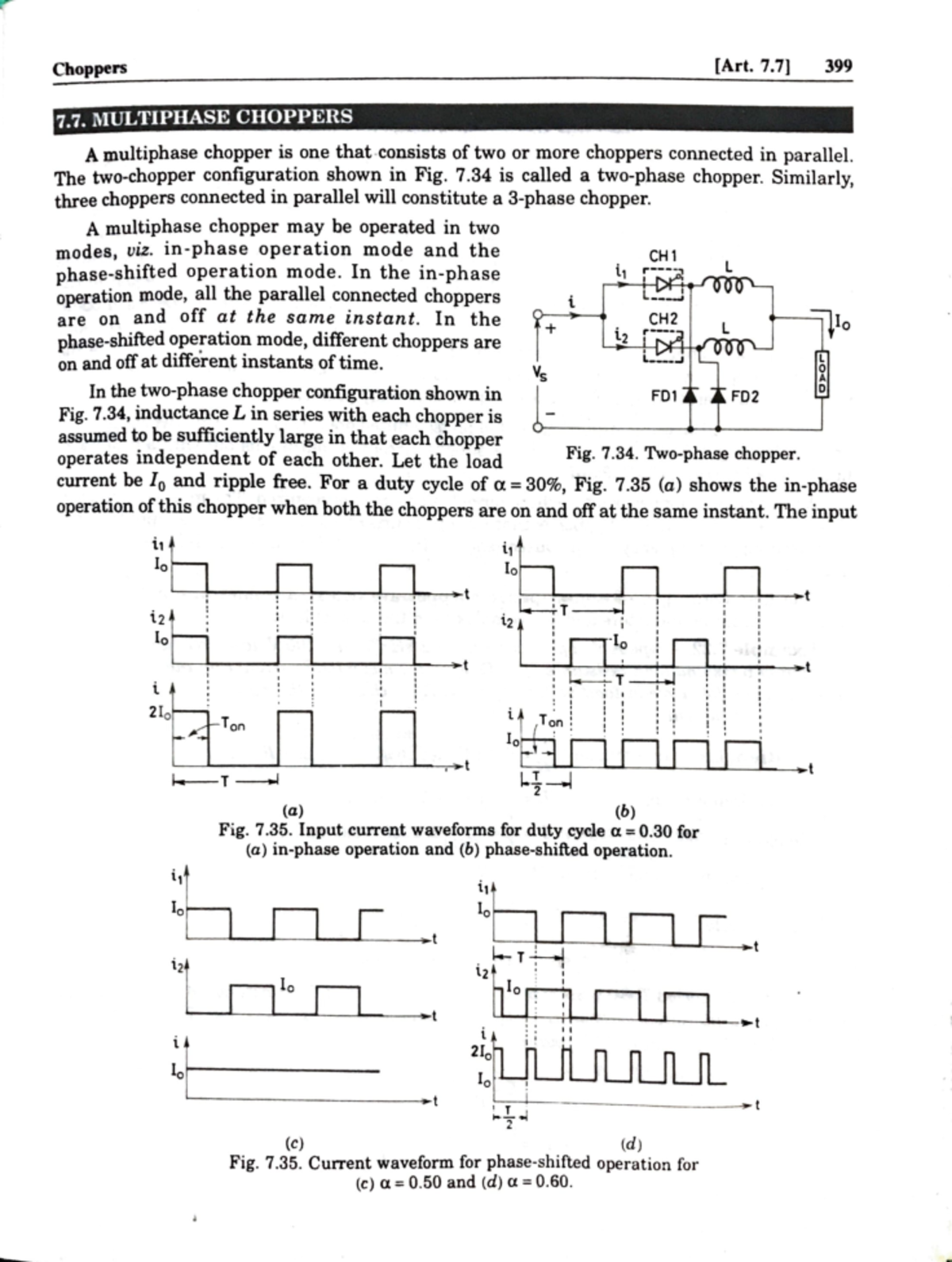 Multiphase Choppers - Choppers [Art. 7] 399 7. MULTIPHASE CHOPPERS A ...