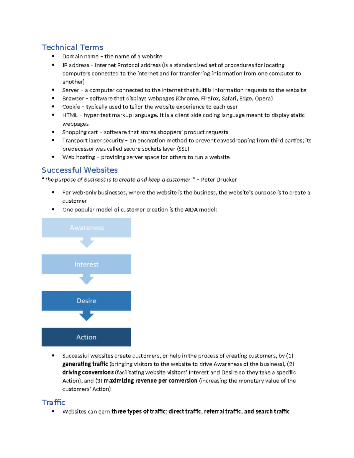 Chapter 1 - Digital Marketing Essentials - Technical Terms Domain name ...