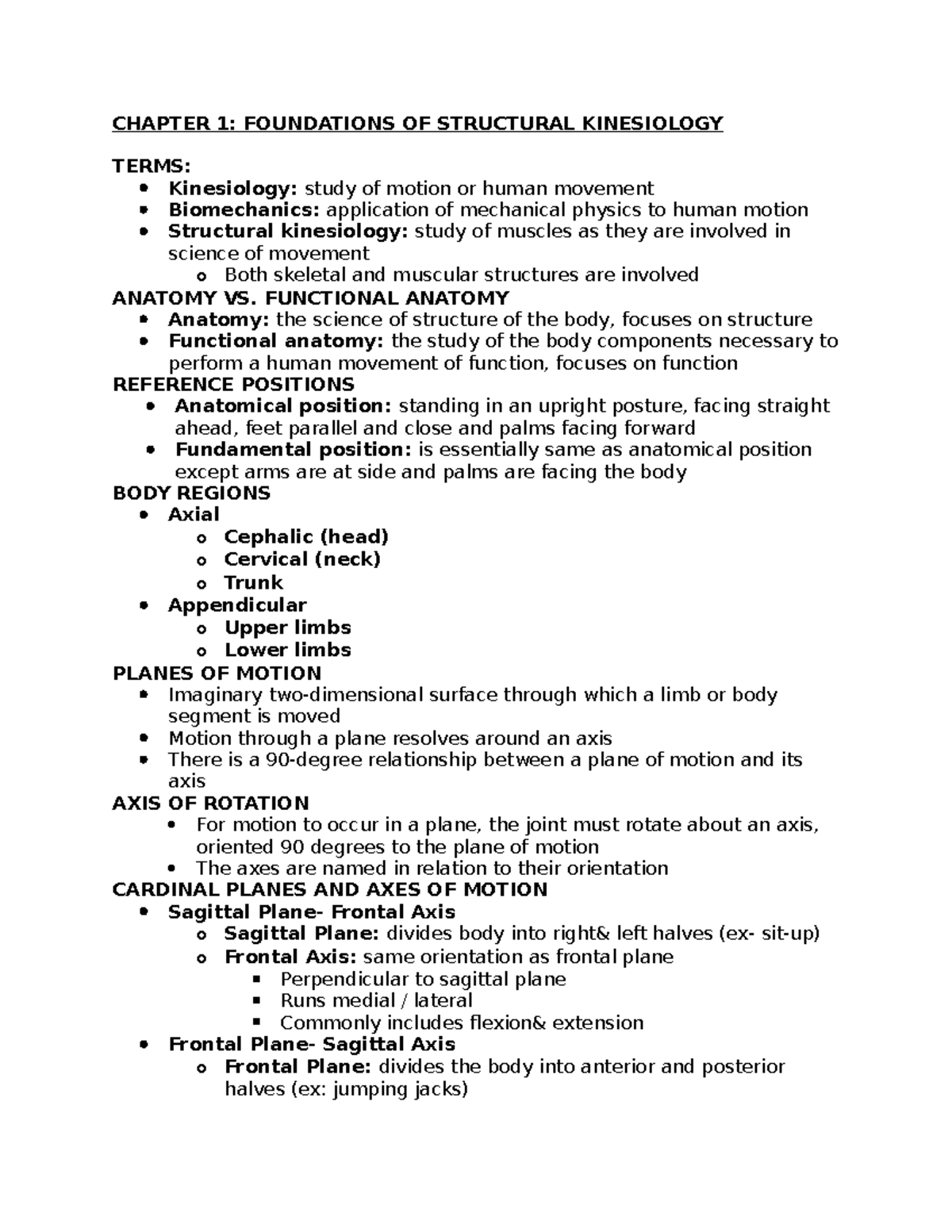 Chapter 1-functional - Peter lisman - CHAPTER 1: FOUNDATIONS OF ...
