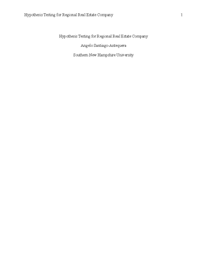 MAT 240 Module 3 Real Estate Analysis Part 2 - Housing Price Prediction ...