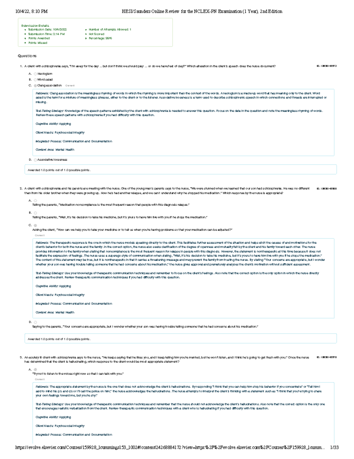 Module 4 Exam - - Studocu
