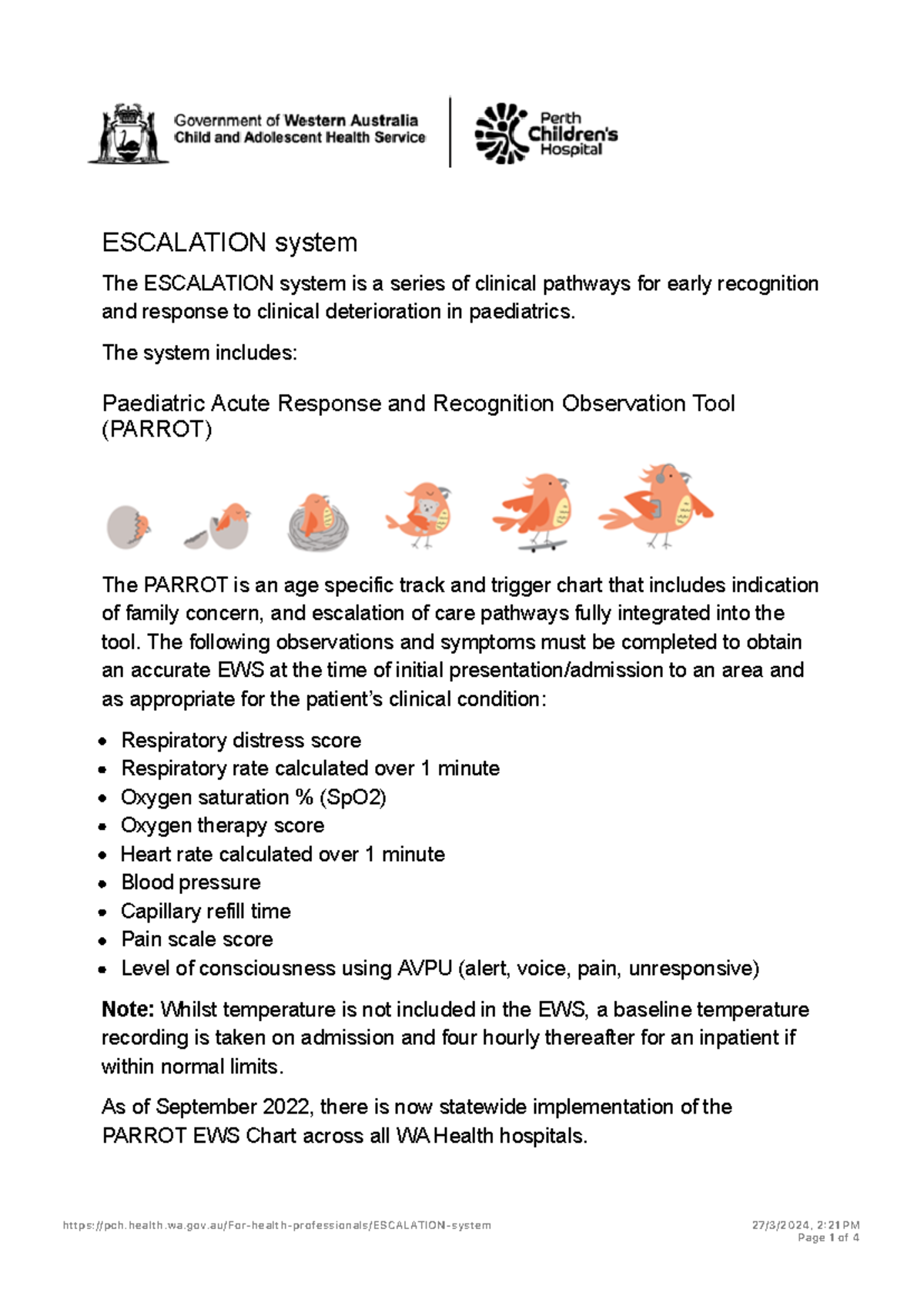Escalation system - Assignment - ESCALATION system The ESCALATION ...