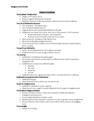 Lecture 6- Judaism - definitions, overview on main events, important ...