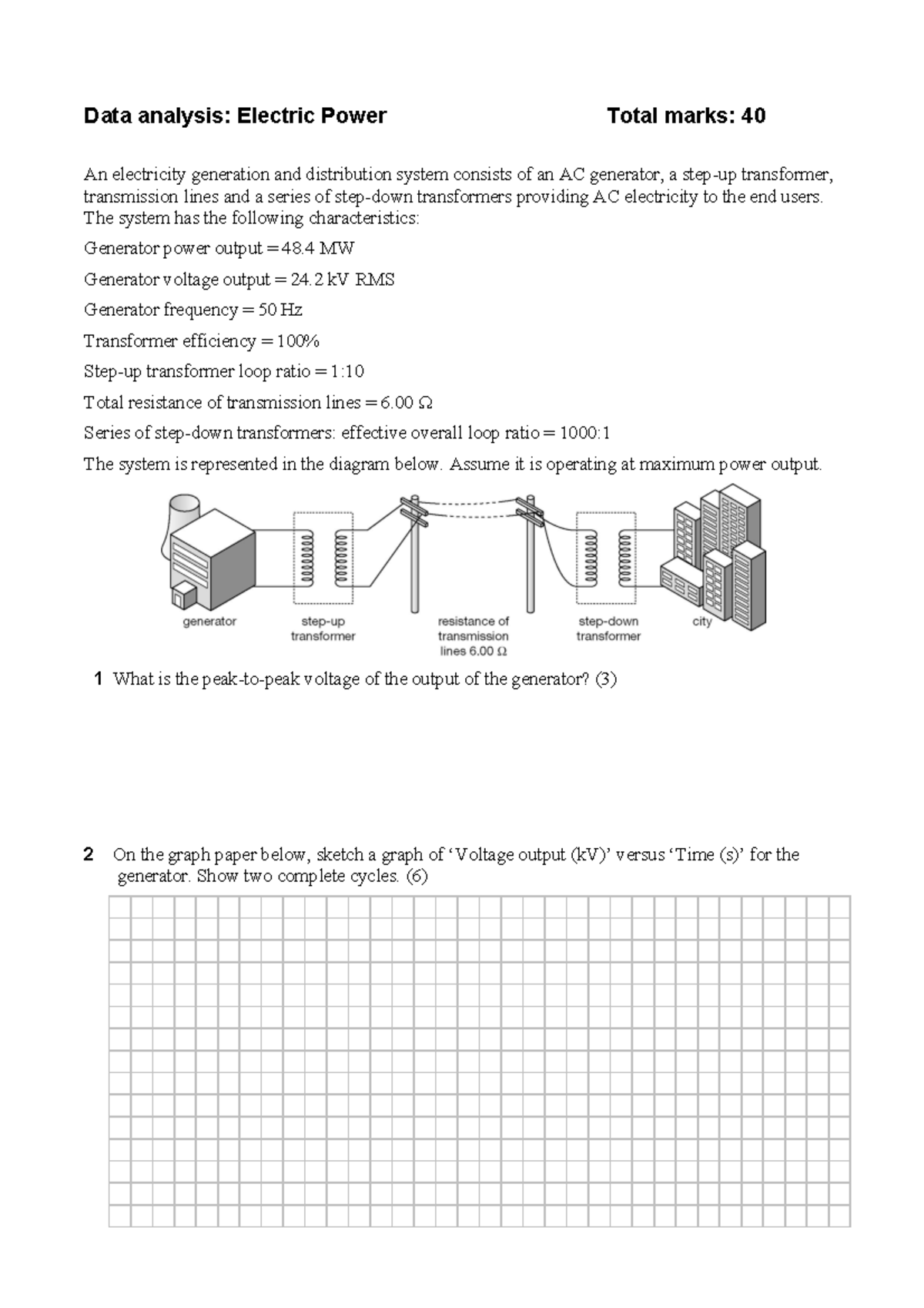 Phys SAC 2AOS3 - VCE cirriculum physics AOS 3 practice SAC - Data ...