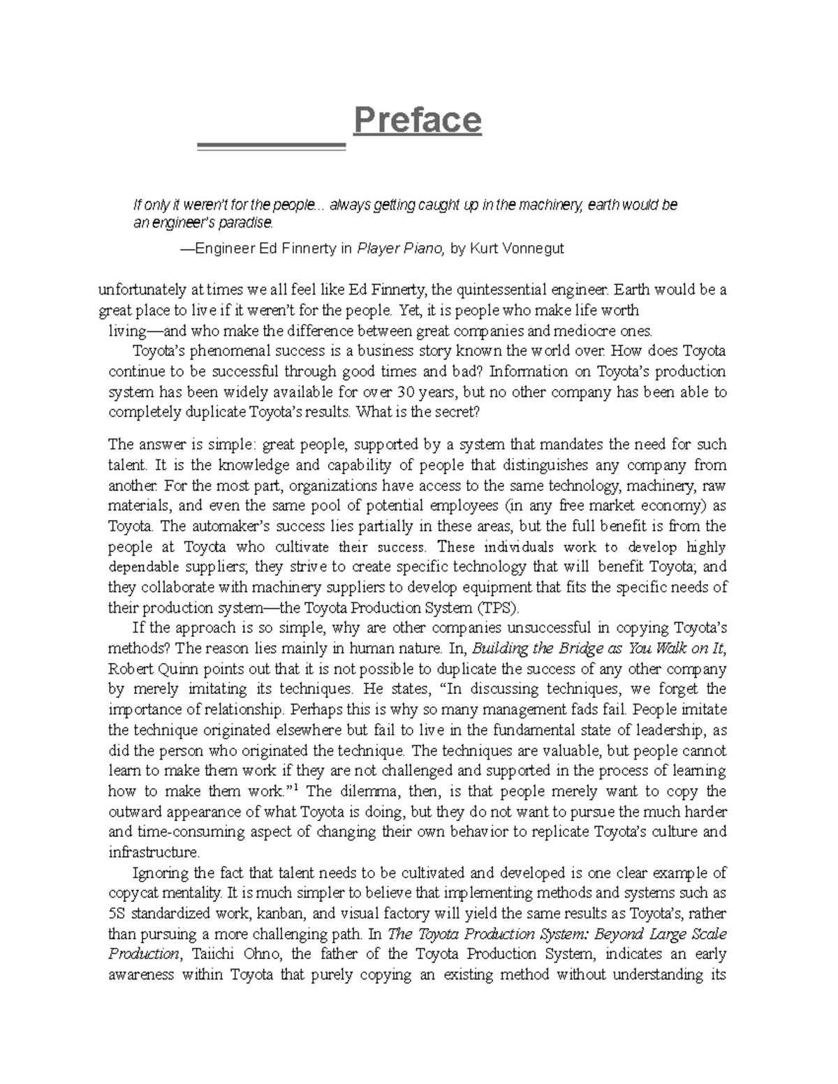 Preface - Lecture notes P - Preface If only it weren’t for the people ...