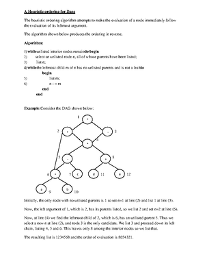 Structure preserving transformations - Transformations on Basic Blocks: A number of ...