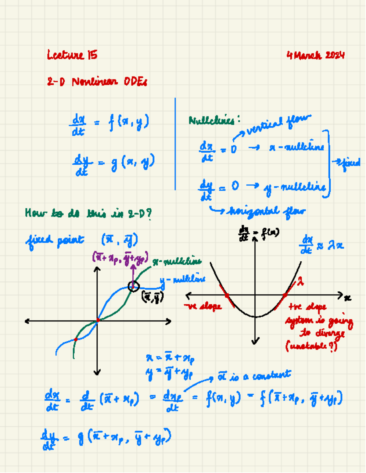 Ajinkya's mcb notes - Math and Computational Biology - Studocu